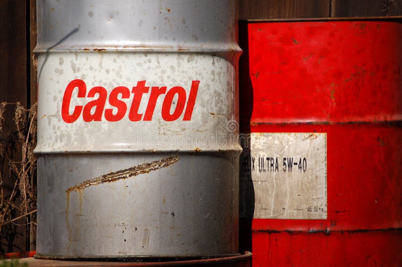 Old oil barrels stock image. Image of global, shell, barrel - 13133497