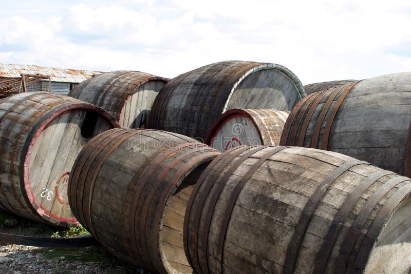 Old barrels stock photo. Image of sell, barrel, wood - 14681058