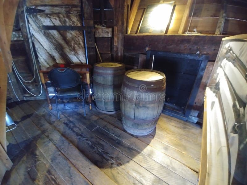 Old barrels full of rum? stock image. Image of full - 173267741