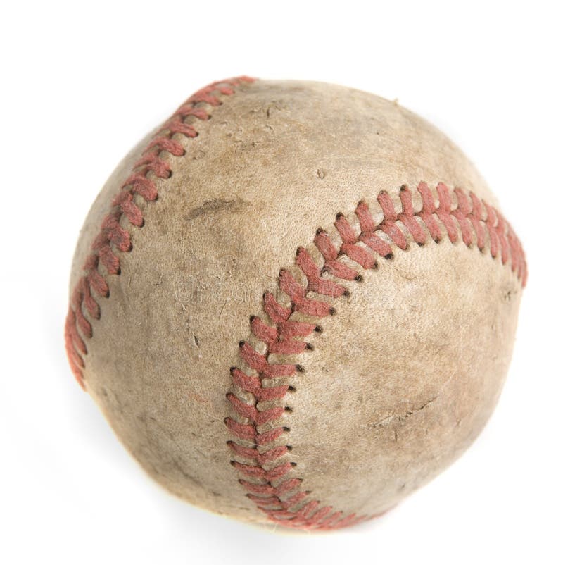 Old baseball stock image. Image of hide, simplicity, condition - 14822419