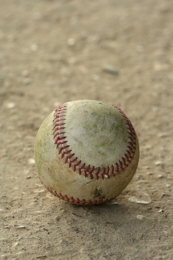 Old baseball stock image. Image of dingy, sports, games - 5252087