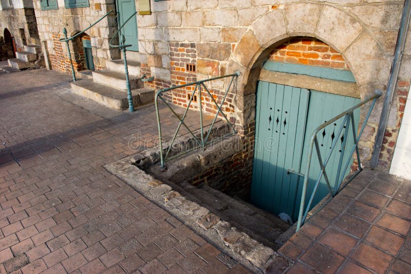 Old basement stock image. Image of outdoor, steps, stairs - 25625713