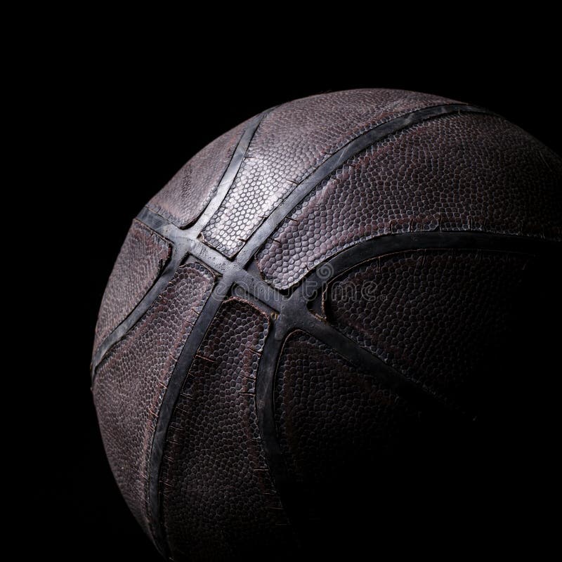 Old basketball stock image. Image of rundown, leather - 28716619