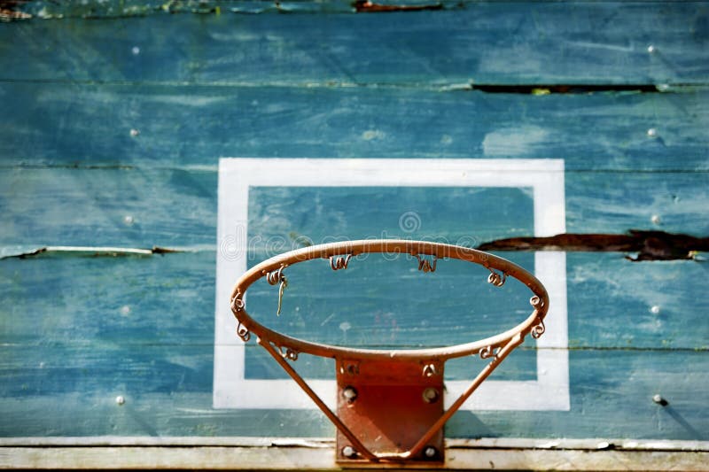 Old basketball board stock image. Image of basket, basketball - 74014013