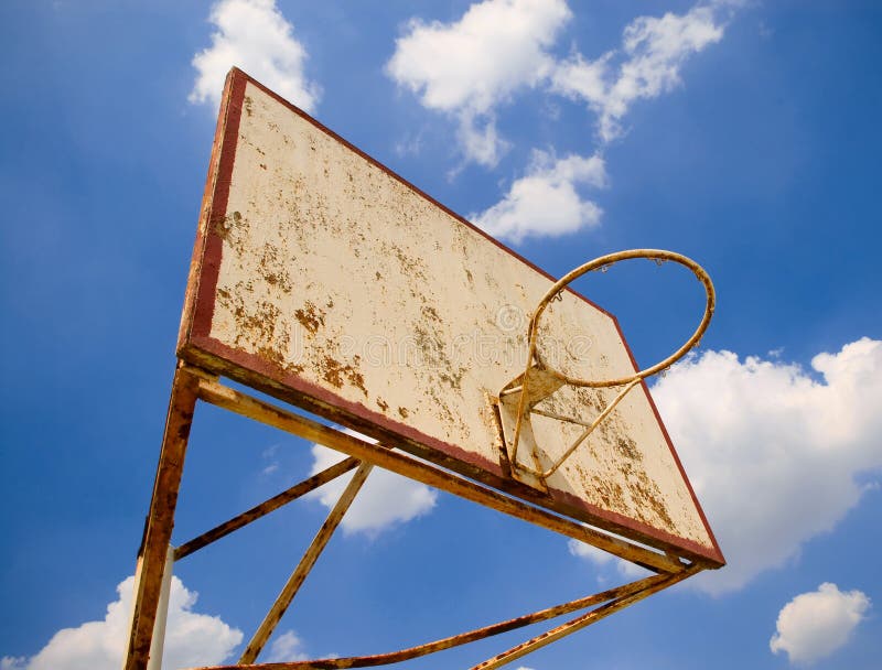 Basketball Ring and Net Drsign Photo Stock Image - Image of basketball ...