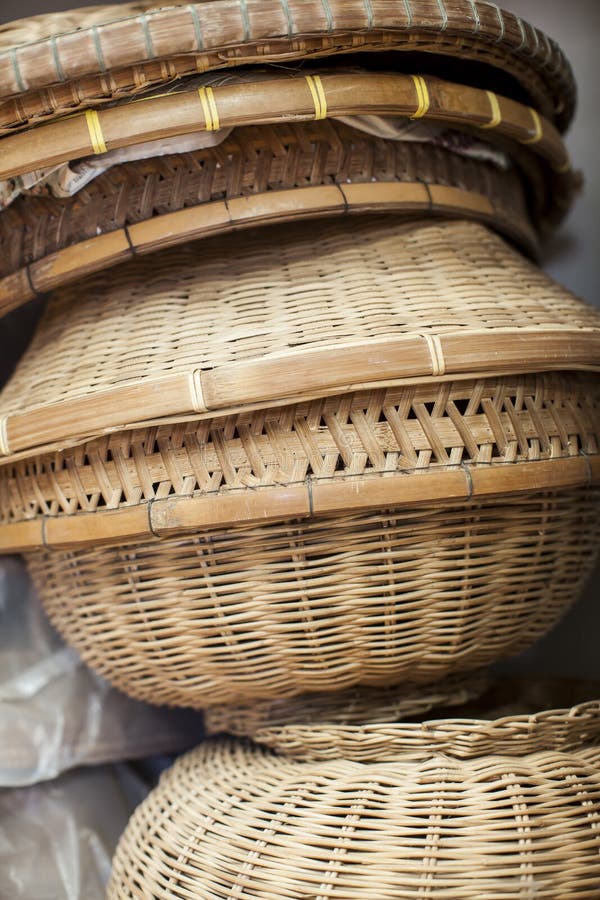 Old Baskets stock photo. Image of handmade, equipment - 217458298