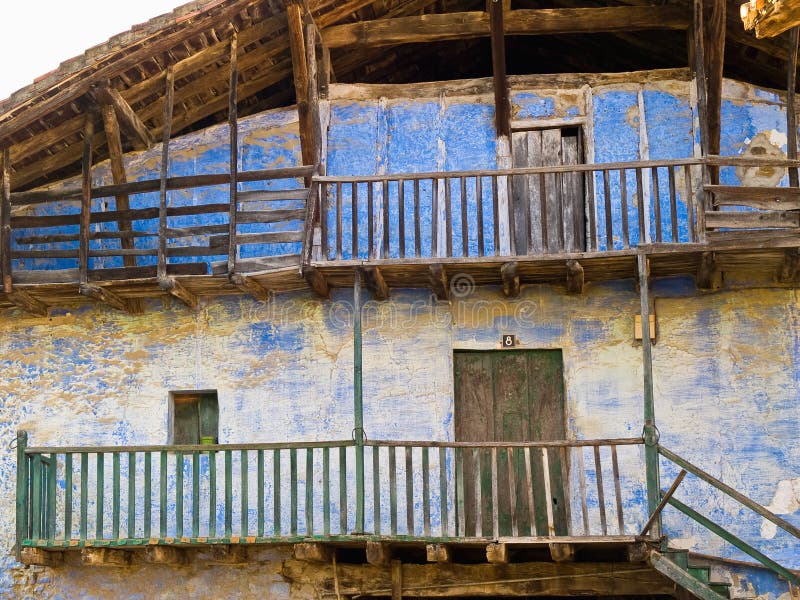 Old basque farm house stock image. Image of basque, architecture - 2650725