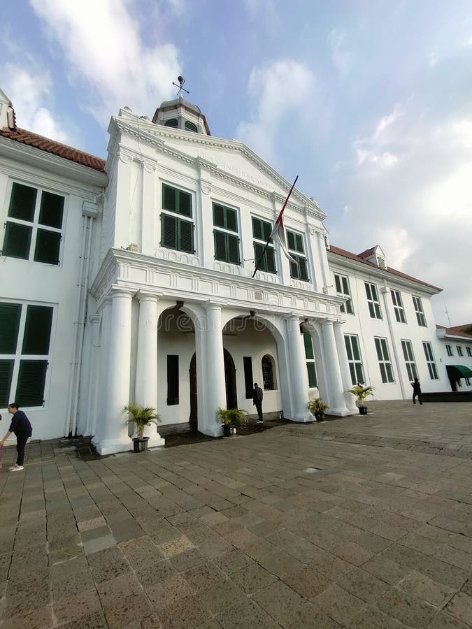 The Old Batavia Bulding at Jakarta Editorial Stock Image - Image of ...