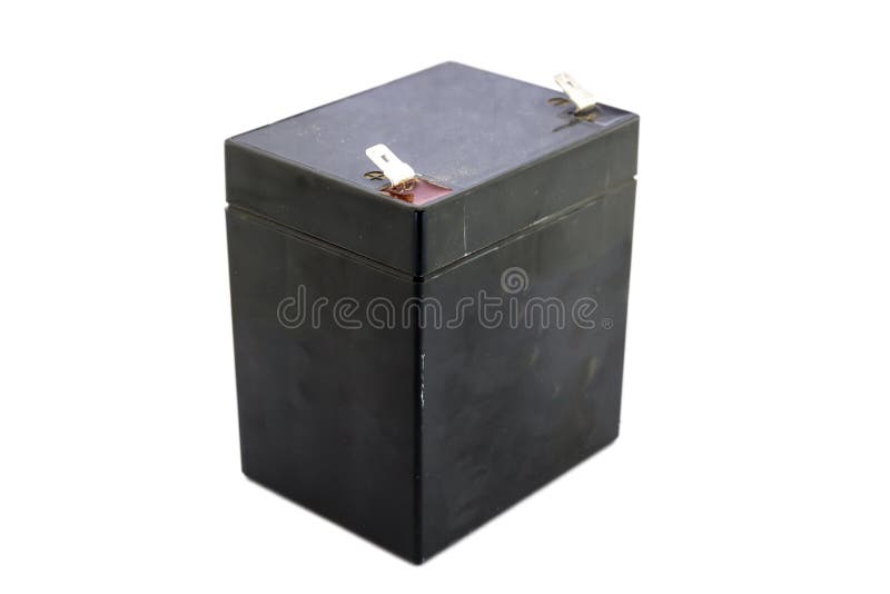 Old battery stock image. Image of equipment, energy, black - 44897963