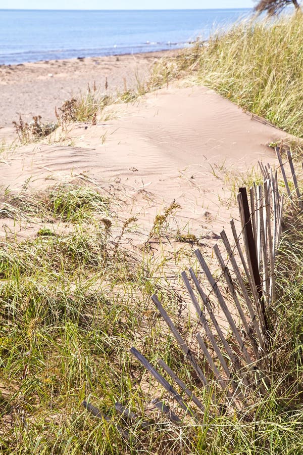 Old Beach Fence stock image. Image of scenic, fencing - 24777545