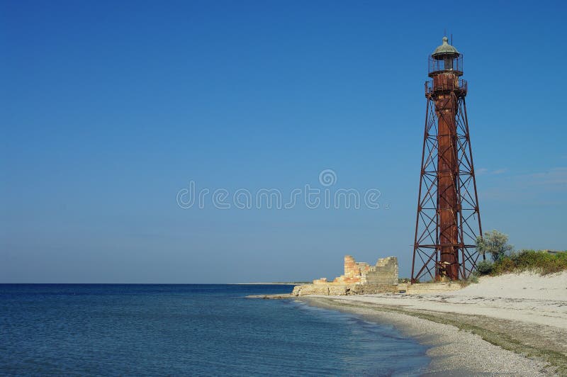 Old beacon stock photo. Image of structure, construction - 11346654