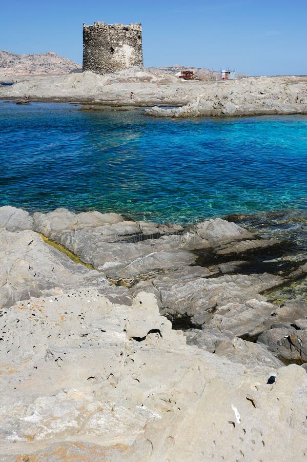 Old beacon 6 stock image. Image of rock, italy, nature - 16422141