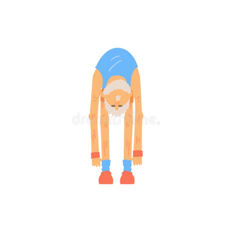 Cartoon Toe Touch Stock Illustrations 36 Cartoon Toe Touch Stock
