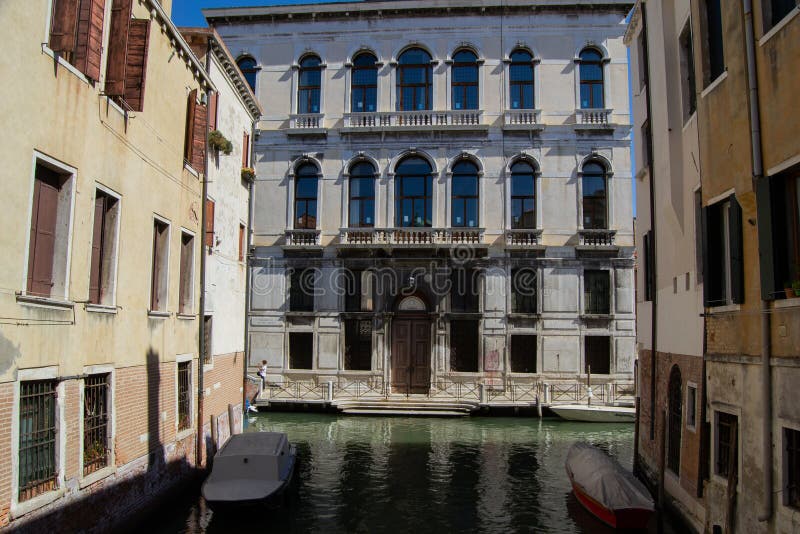 Old Beautiful Architecture of Venice Summer Day Stock Image - Image of ...