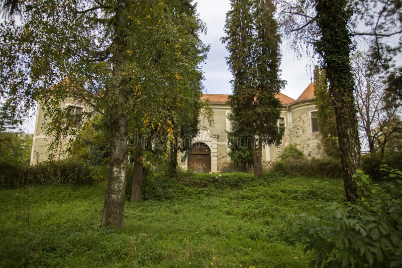 Old Castle in Cernik Near Nova Gradiska in Croatia Stock Image - Image ...