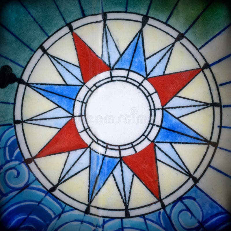 Old Beautiful Traditional Tiles with and Old Patterns Stock ...