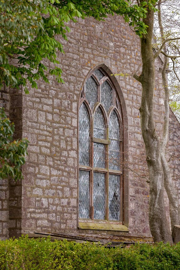 Old Beautiful Window in the Castle in of Montrose Stock Photo - Image ...