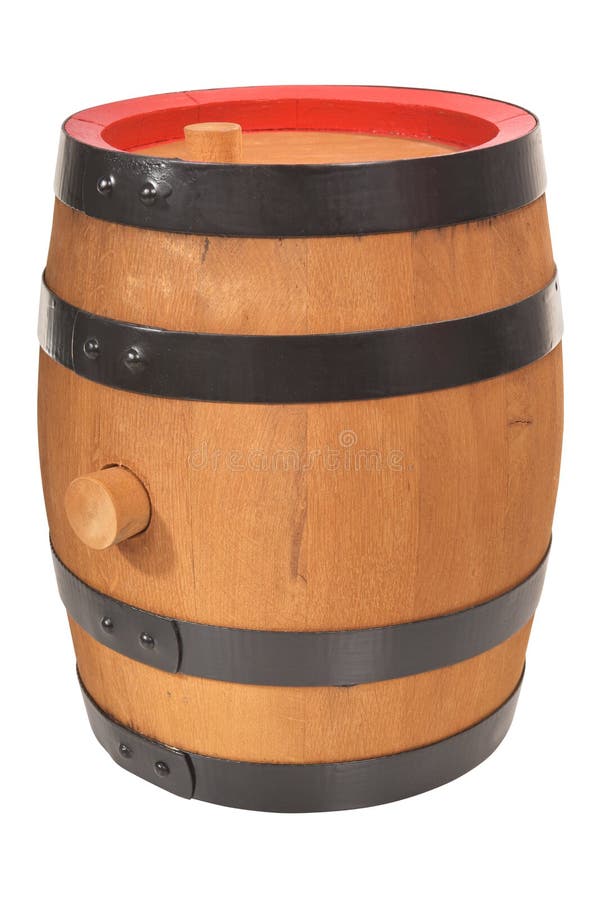 Old beer barrel stock photo. Image of hard, effect, wine - 69769686