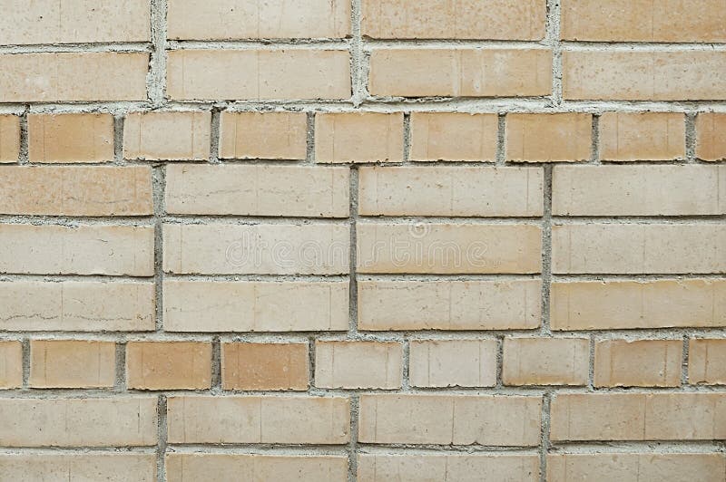 Old Beige Brick Wall Background Stock Photo - Image of brick, beige ...