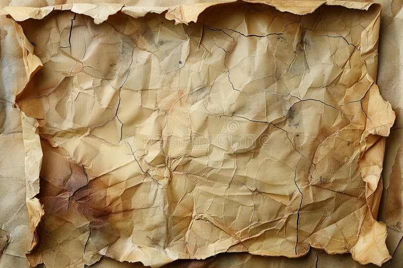 Old Beige Vintage Paper Background with Texture and Grain, in High ...