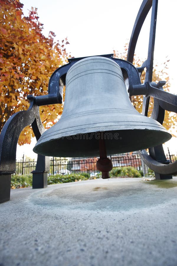 Old bell stock photo. Image of leaves, wheel, church - 11485206