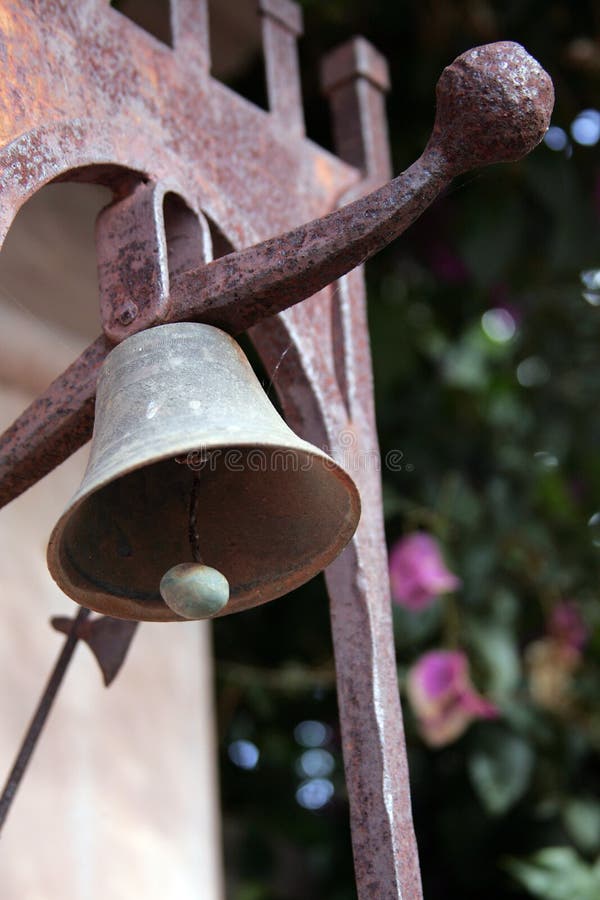 Old Bell stock image. Image of medal, bell, doorbell, antique - 459457