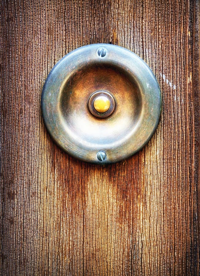 Old bell button stock image. Image of doorbell, outdoors - 31521121