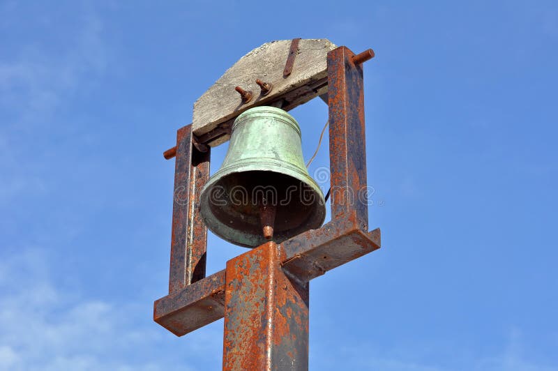Old bell stock photo. Image of ancient, bronze, religion - 62093280