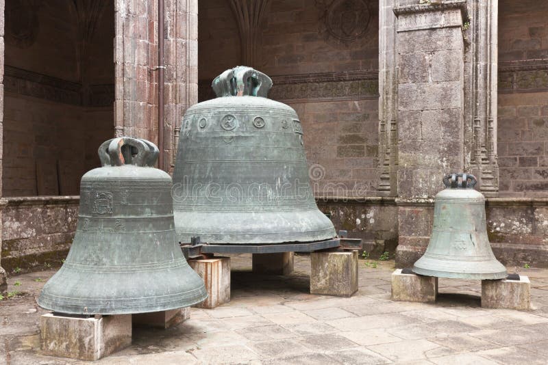 Old bells stock photo. Image of ring, compostela, church - 26102934