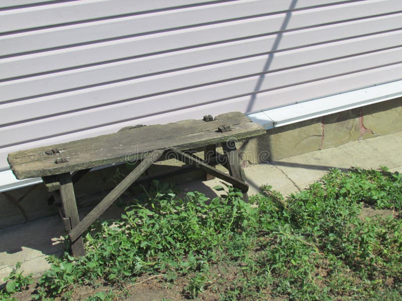 Old bench stock image. Image of quiet, nature, bench - 98589101