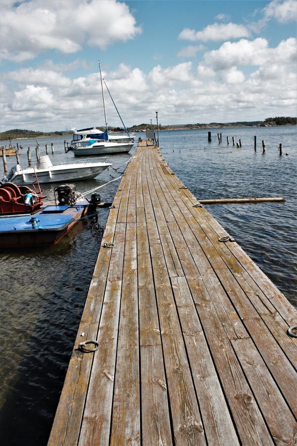 Old berthage stock image. Image of dock, berthed, clouds - 108884425