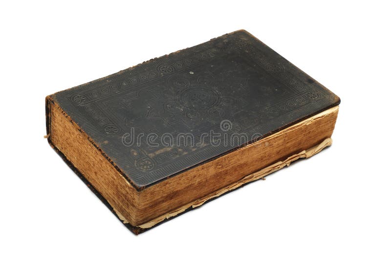 Old bible stock photo. Image of book, written, isolated - 18591074