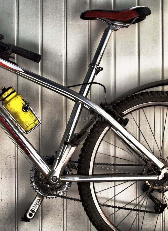 Old bicycle frame stock photo. Image of dirty, stained - 10426198