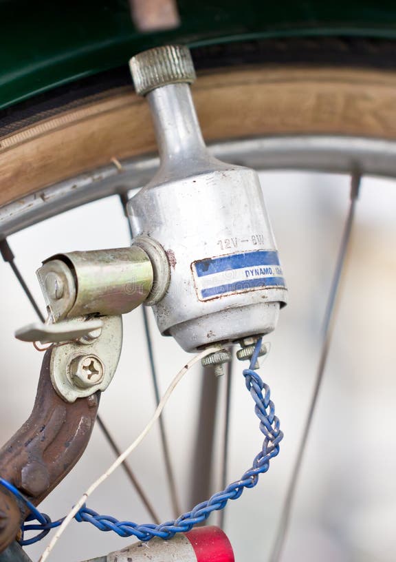 Old Bicycles Dynamo. stock image. Image of electricity - 36626571