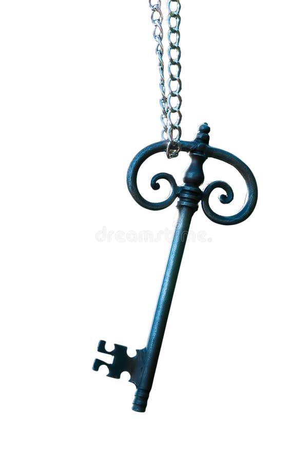 Old Fashioned Big Black Key Stock Image - Image of metal, object: 30765647
