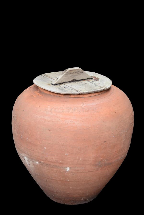 Old big water jar stock photo. Image of terracotta, water - 131547780