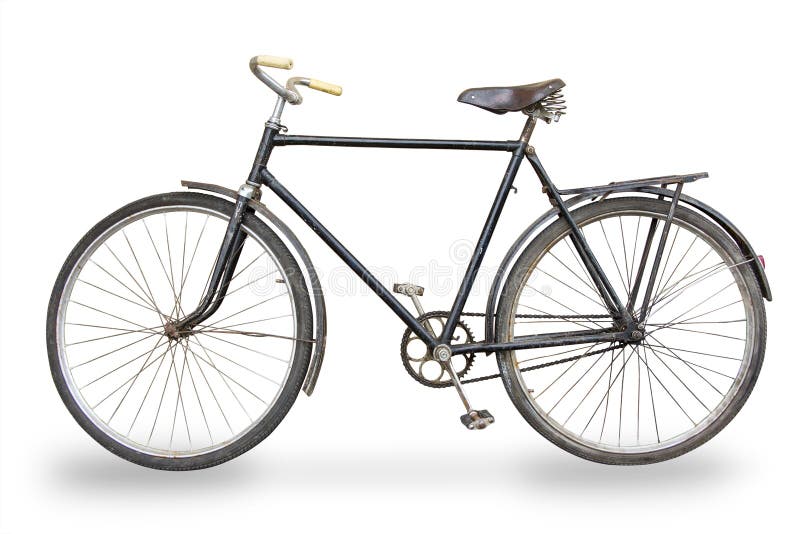 Old bike stock photo. Image of white, classic, wheels - 1440862