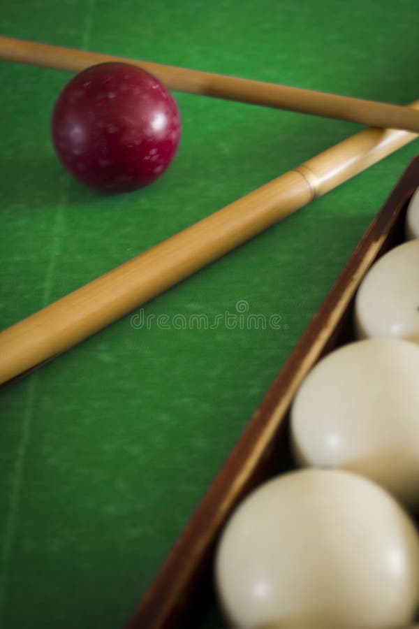 Old billiard balls stock photo. Image of hobby, recreation - 118996894