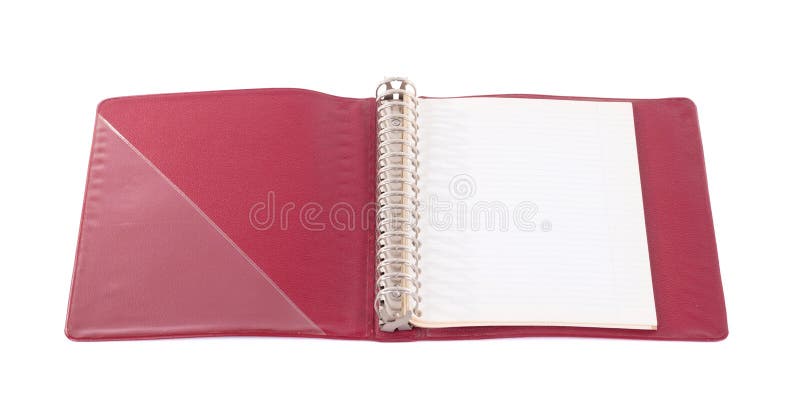 Old binder folder isolated stock photo. Image of binder - 144255924