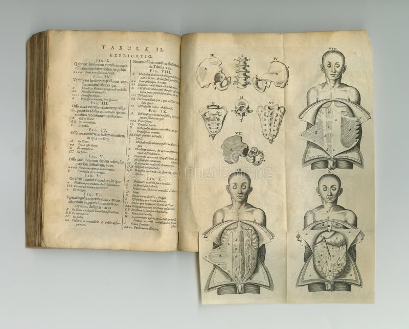 Old Biological Textbook. an Old Anatomy Book with Its Pages on Display ... Old Biological Textbook. an Old Anatomy Book with Its Pages on Display ...