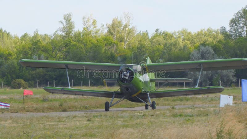 Precision Runway Lighting Guiding Passenger Airplane Descending at ...