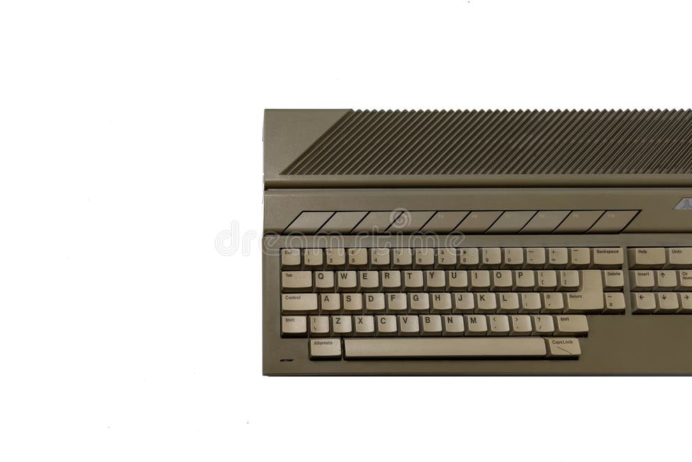 Old 16-bit Computers Primitive Computers from the 1980s and 1990s Stock ...