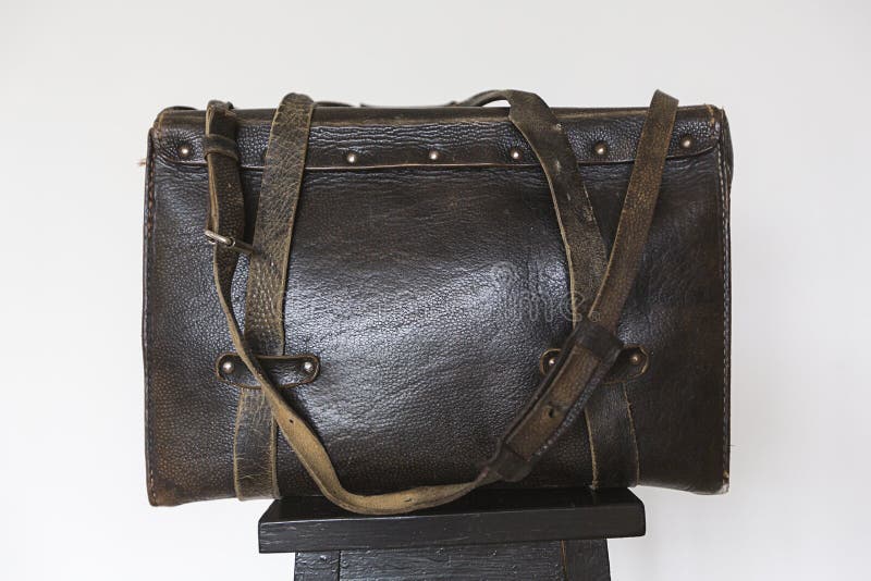 Old black bag stock photo. Image of background, mockup - 82013218