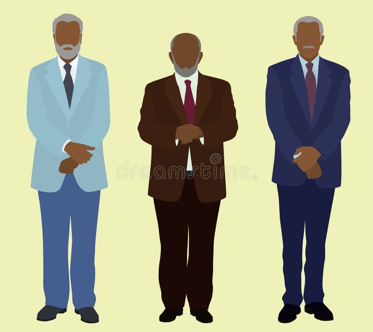 African American Senior Citizen Stock Illustrations 144 African