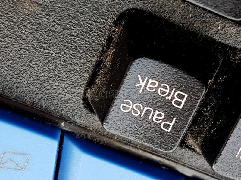 Pause-Break Keyboard Key Picture. Image: 3162387