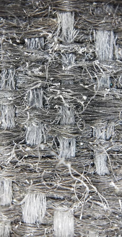 Old Black Plastic Fabric at the Microscope Stock Image - Image of ...