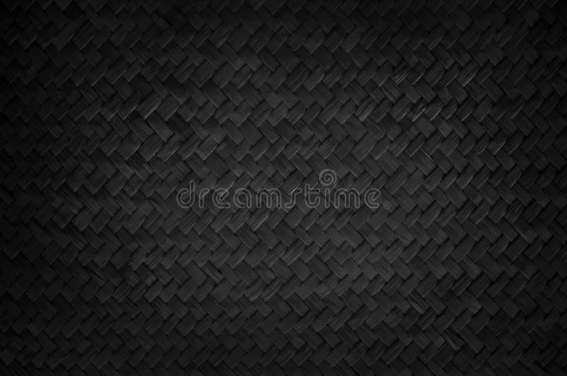Old Black Reed Weaving Mat Texture Background, Pattern of Woven Rattan ...
