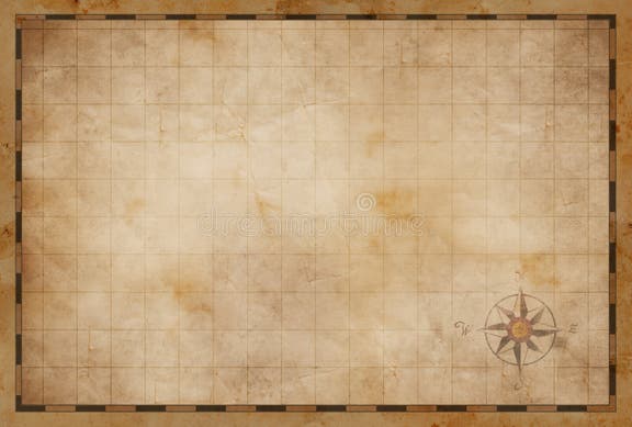 Old blank map background stock illustration. Illustration of navigation ...