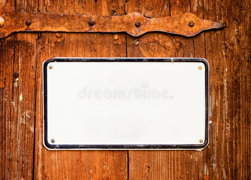Old metal sign stock photo. Image of bronze, front, metal - 35187056
