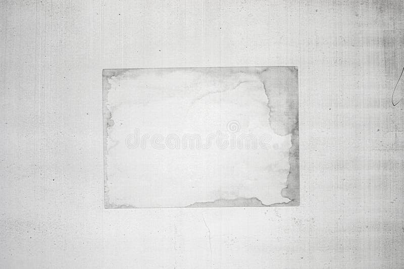 Old Blank Paper Copy Printed on Scanner Printer Fax Copier Stock Image ...